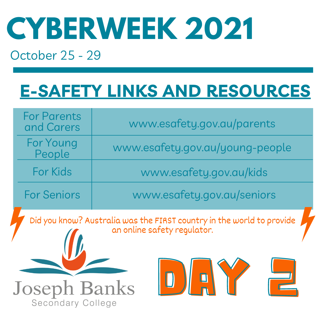 2021 Australian Cyber Week – Joseph Banks Secondary College